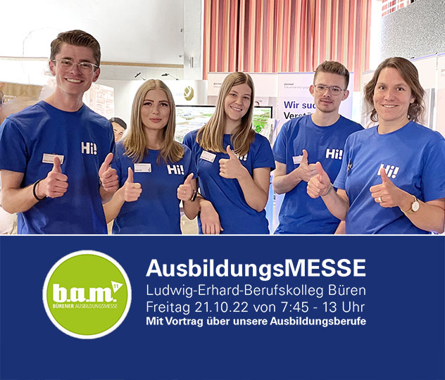 b.a.m. AusbildungsMESSE 2022 - deimel Steuerberatungsgesellschaft Lippstadt